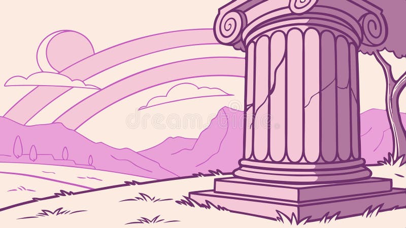 Column Rainbow Stock Illustrations – 616 Column Rainbow Stock ...