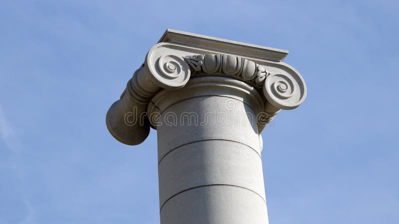 Classical column view stock photo. Image of buildings - 88479650