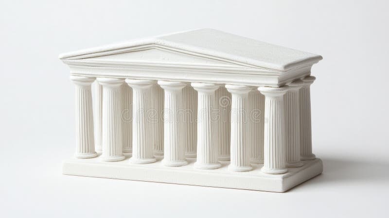 Classical Columned Structure with Elegant Architectural Design Stock ...