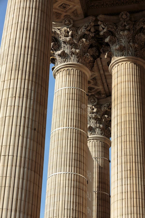 Classical Columns stock photo. Image of classic, district - 2436276