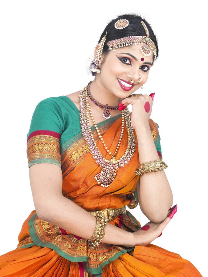 Classical Dancer from India Stock Image - Image of female, beautiful ...