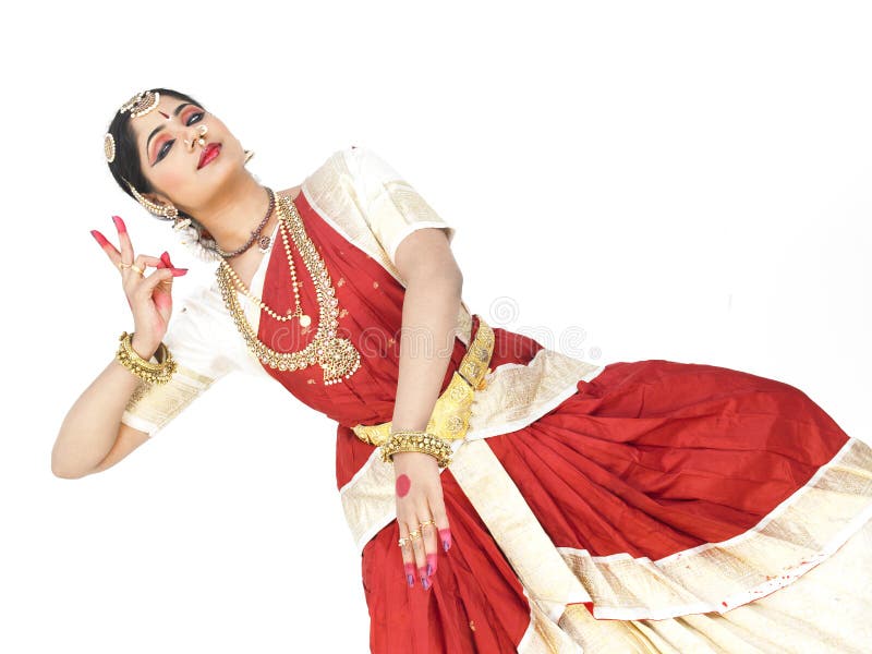 Classical Dancer from India Stock Image - Image of exponent, color: 7432807