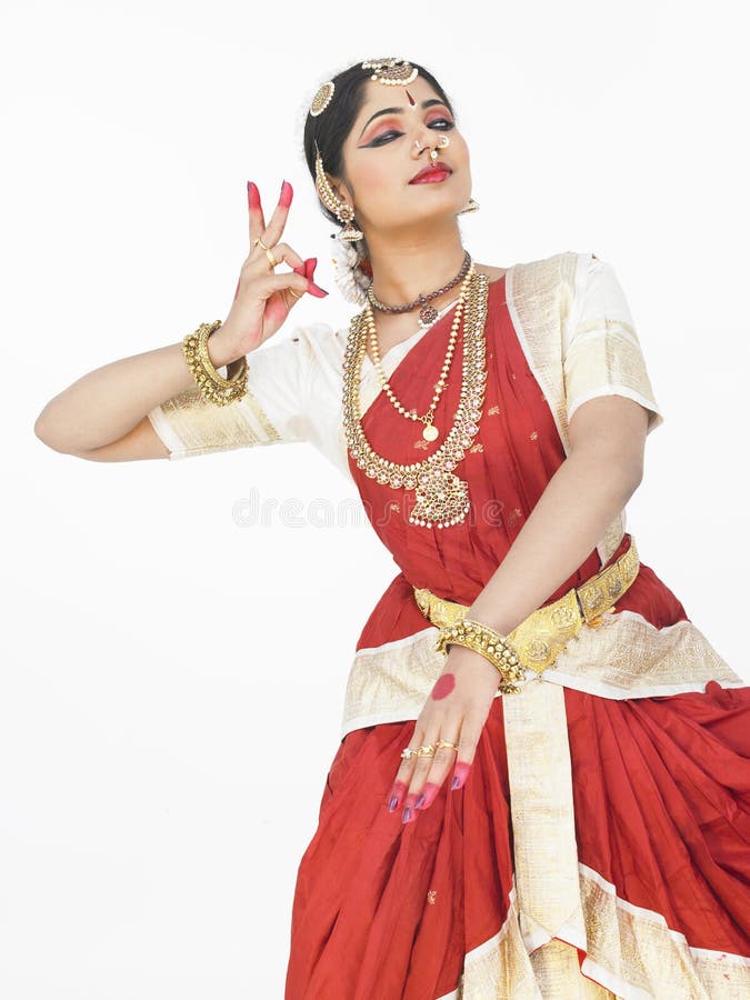 Classical Dancer from India Stock Image - Image of bharatanatyam ...