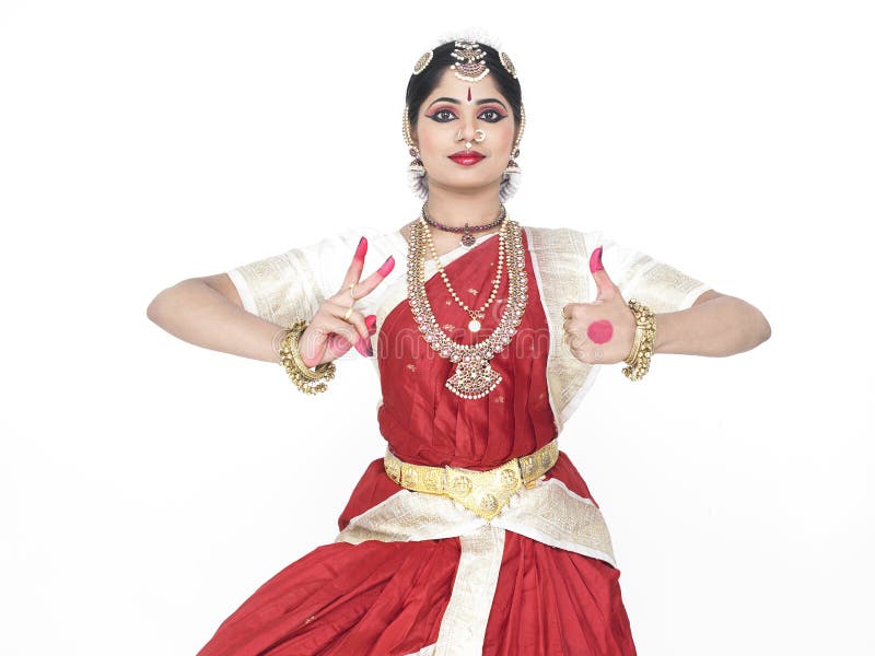 Classical Dancer from India Stock Image - Image of bharatnatyam ...