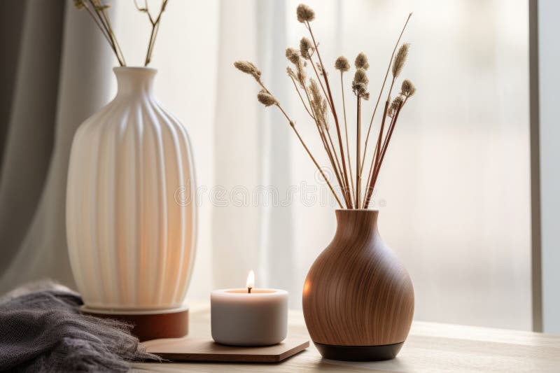 Classical Elegance Reed Diffuser in Natural Colors. Luxury Aroma Reed ...