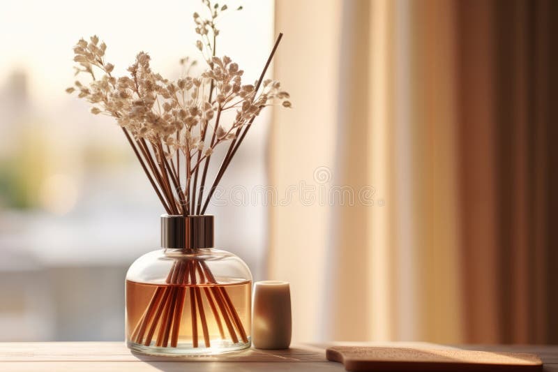 Classical Elegance Reed Diffuser in Natural Colors. Luxury Aroma Reed ...