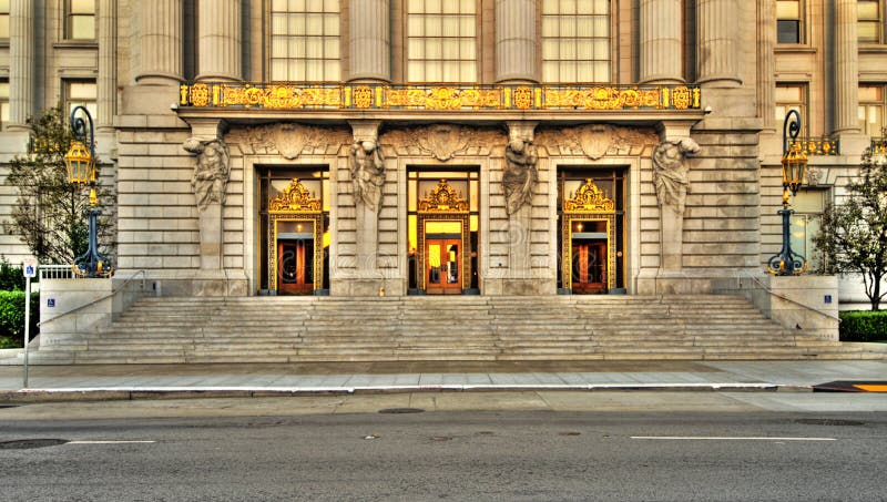 Neo classical entrance stock photo. Image of built, entrance - 55660018