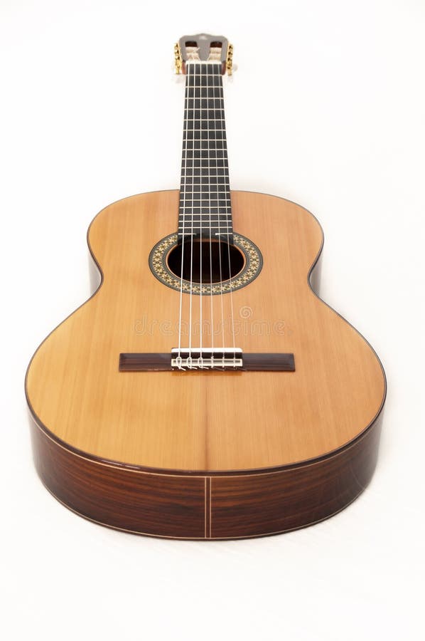 Classical spanish guitar. stock image. Image of music - 109386251