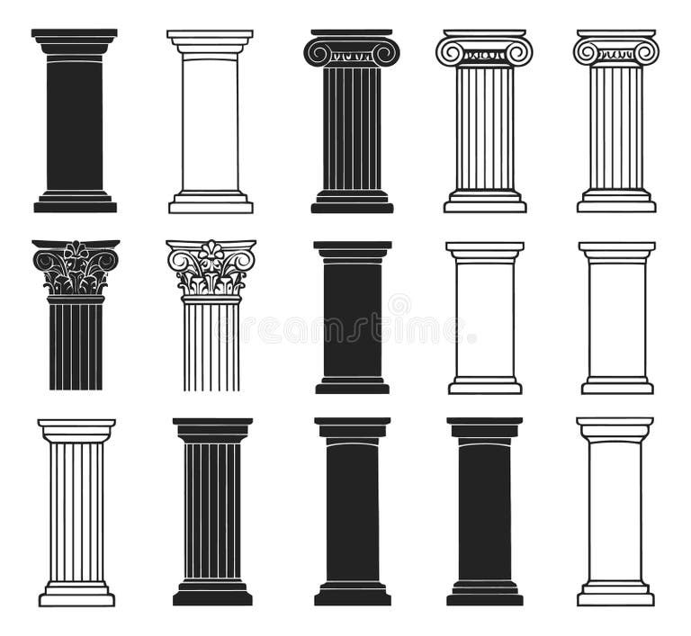 Corinthian Variations Stock Illustrations – 13 Corinthian Variations ...