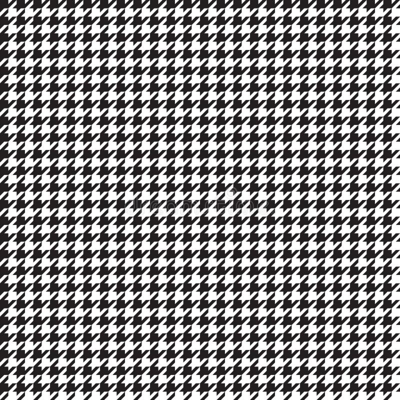 Classical Houndstooth Pattern Small Stock Vector - Illustration of ...