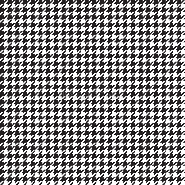 Classical Houndstooth Pattern Small Stock Vector - Illustration of ...