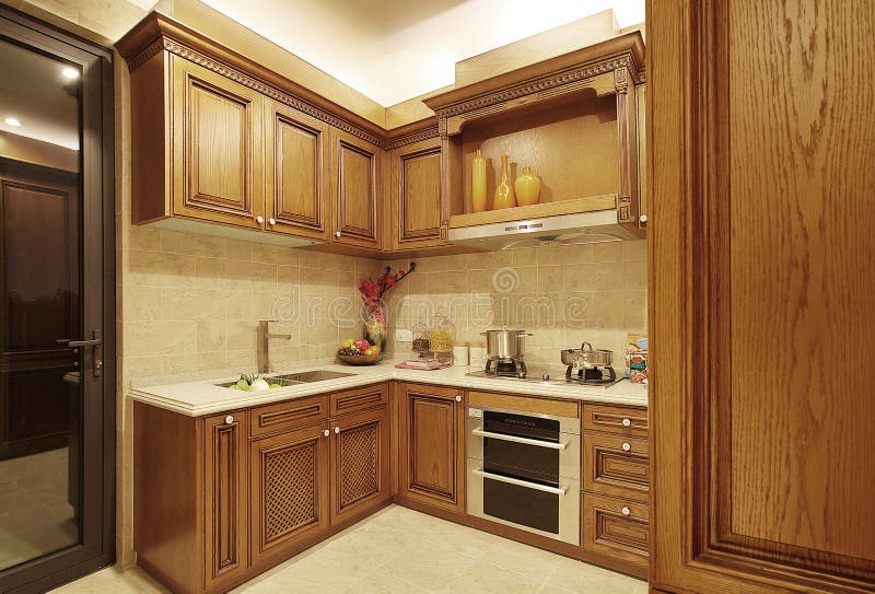 Classical Kitchen stock image. Image of design, luxury - 31898809