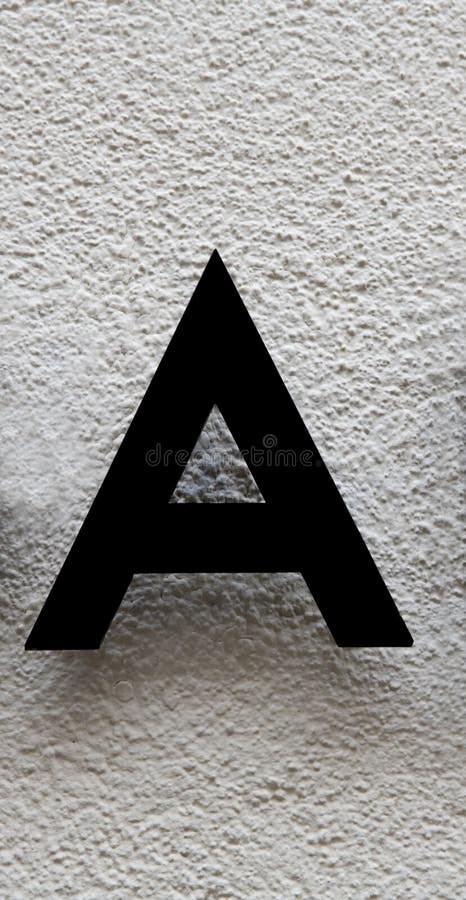 Letter a design stock image. Image of business, sign - 265132263
