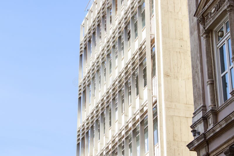 Classical and Modern Architecture Exterior Walls, Doors and Windows Old ...