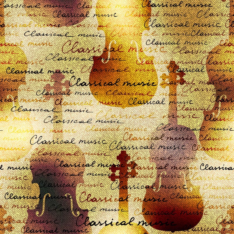 Classical music background stock vector. Illustration of lettering ...