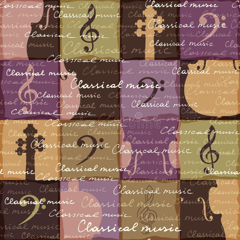 Classical music background stock vector. Illustration of lettering ...