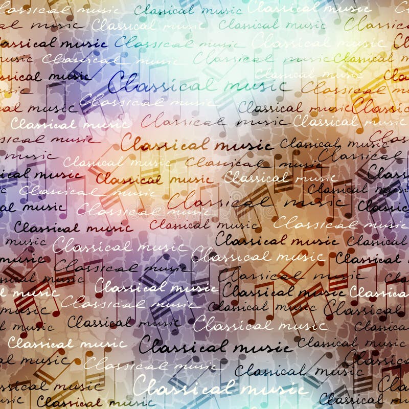 Classical music background stock vector. Illustration of square - 83539285