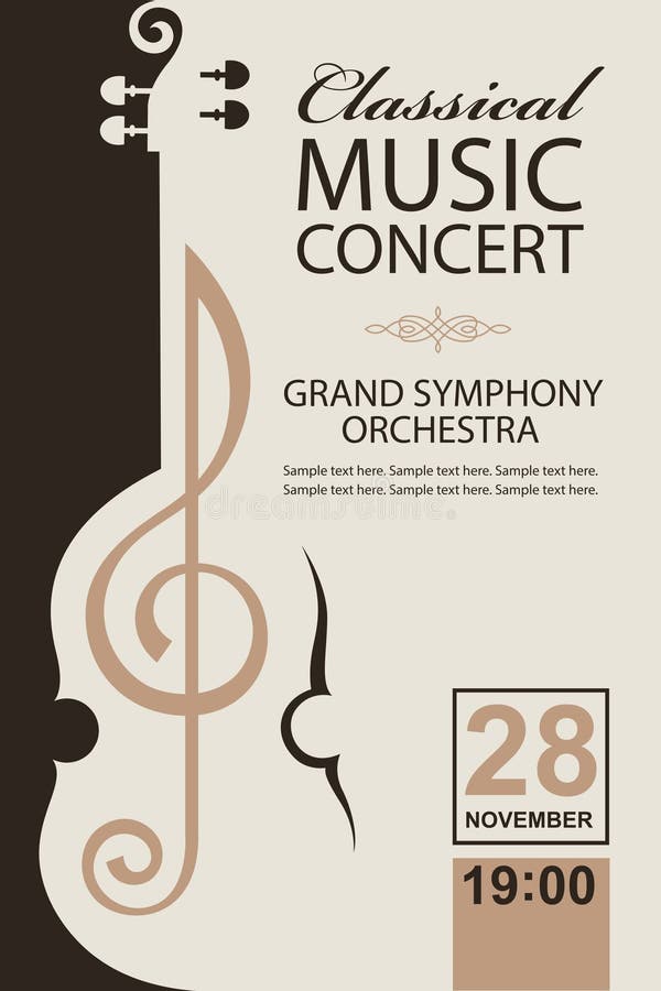 Classical Music Concert Stock Illustrations – 74,136 Classical Music ...