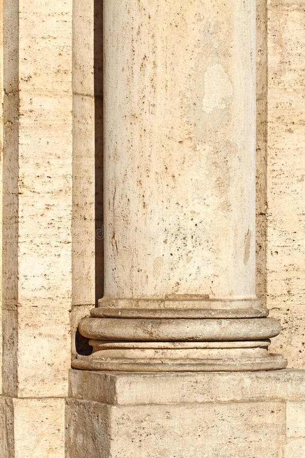 A classical pillar stock photo. Image of italy, cyclinder - 68908998