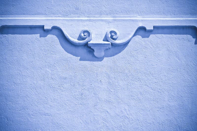 Classical Plaster Frame Against a Wall - Concept Image Stock Image ...