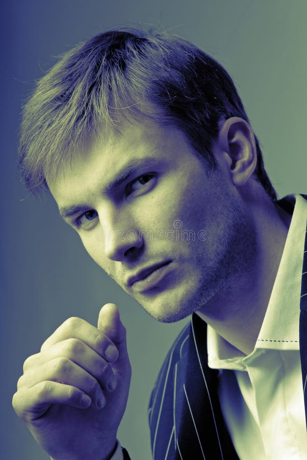 Classical portrait men stock photo. Image of expressions - 2390578