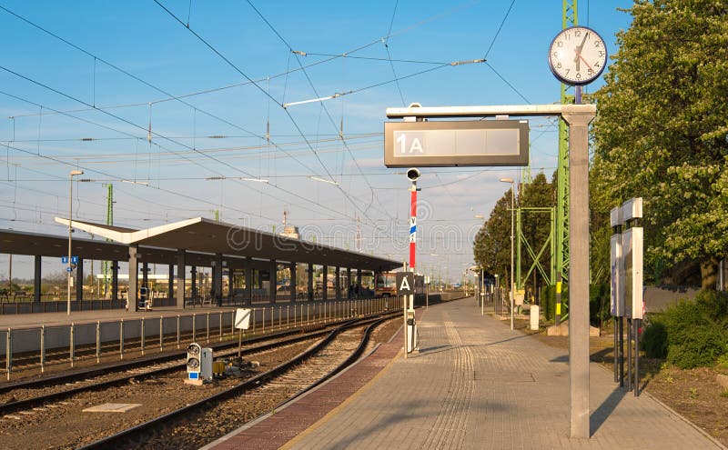 Classical railway station stock image. Image of rail - 90950171