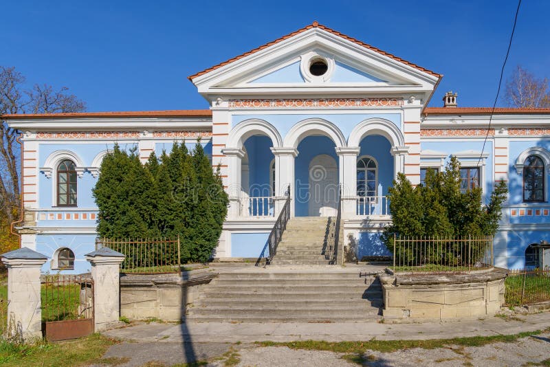 Classical Russian Architecture of the 19th Century with Typical Bas ...