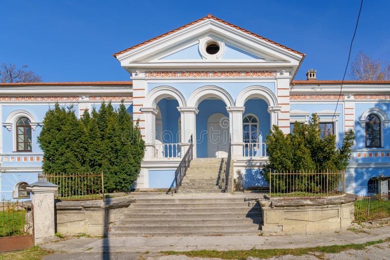 Classical Russian Architecture of the 19th Century with Typical Bas ...