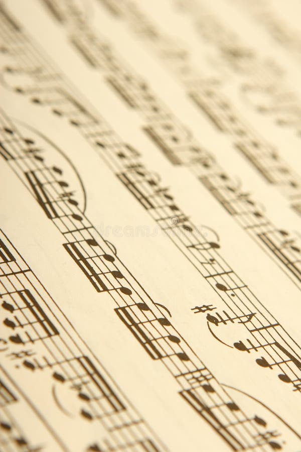 Classical sheet music stock image. Image of musical, acoustic - 1652309