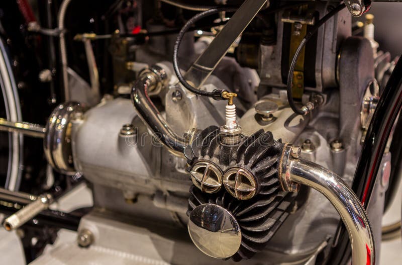 Classical Single Cylinder Engine Stock Photo - Image of classical ...