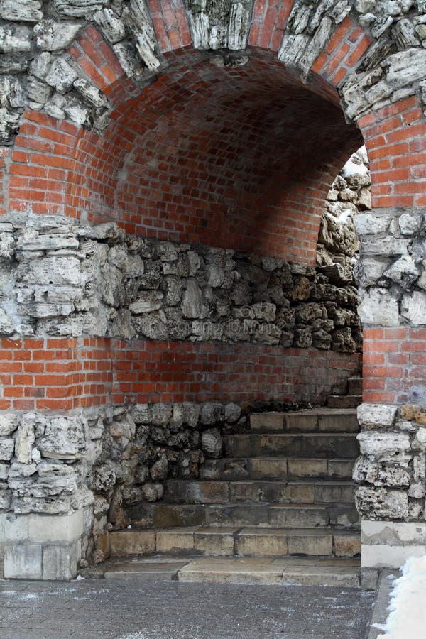 Classical stone arch. stock image. Image of passage, ancient - 67659369