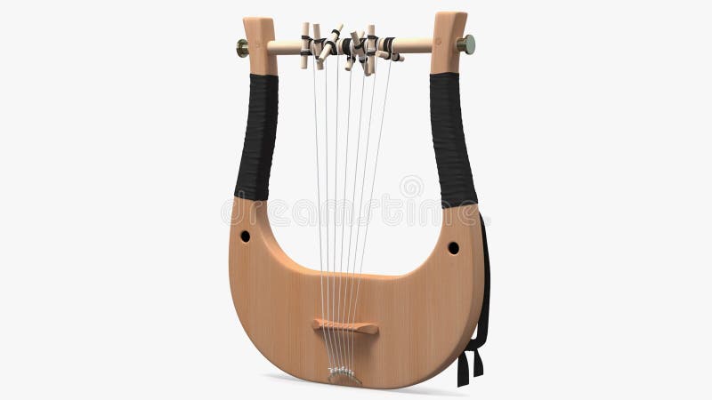 Classical Stringed Lyre Elegant Design Detail Stock Photos - Free ...