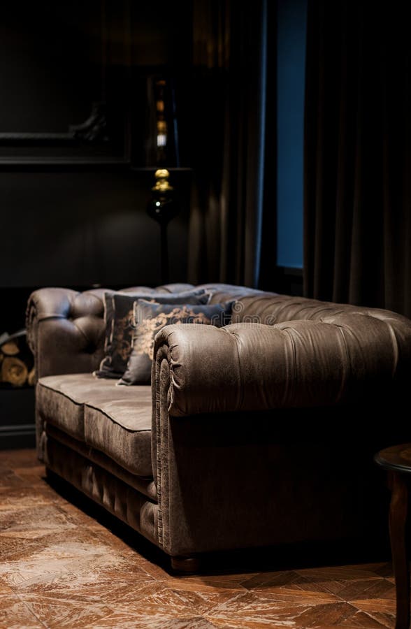 Classical style sofa couch stock image. Image of carpet - 264870995