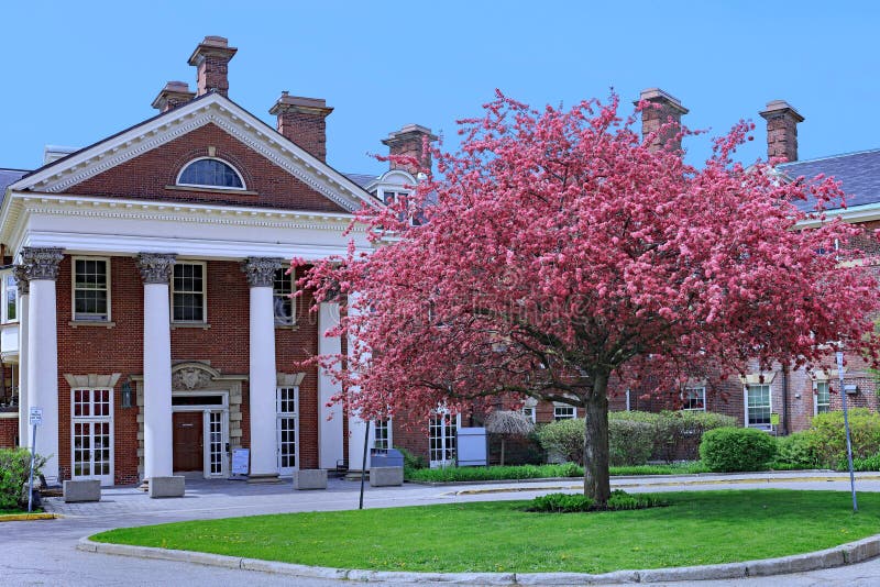 Classical University Buildings Stock Image - Image of design, classic ...