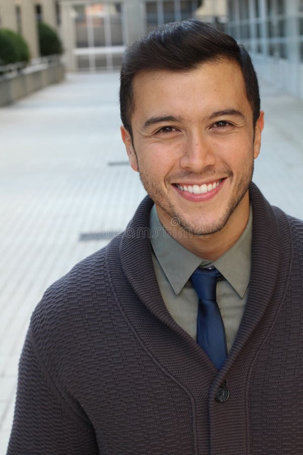 Classically Good Looking Male Isolated in Office Space Stock Photo ...