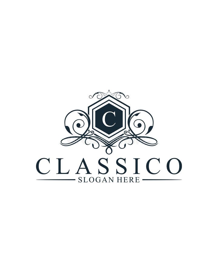 Classico brand logo stock vector. Illustration of queen - 208258781