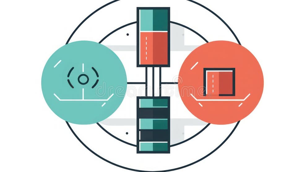 A Classification Icon Representing the Categorization of Data into ...