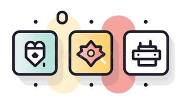 A Classification Icon Representing the Categorization of Data into ...