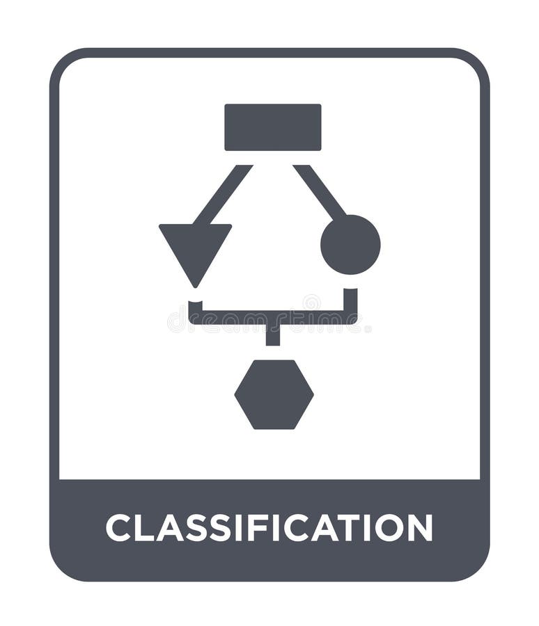 Classification Icon. Trendy Modern Flat Linear Vector Classification ... Classification Icon. Trendy Modern Flat Linear Vector Classification ...
