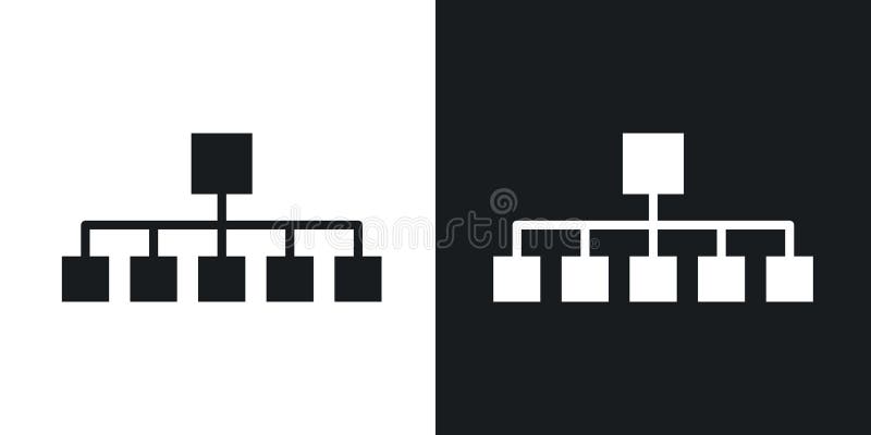 A Classification Icon Representing the Categorization of Data into ...