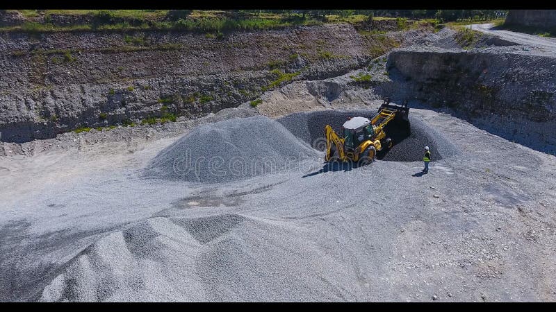 Classification Process of Aggregates for Construction in a Quarry Stock ...