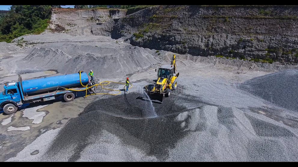 Classification Process of Aggregates for Construction in a Quarry Stock ...