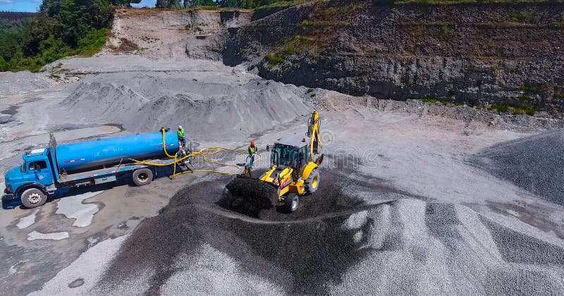 Classification Process of Aggregates for Construction in a Quarry Stock ...