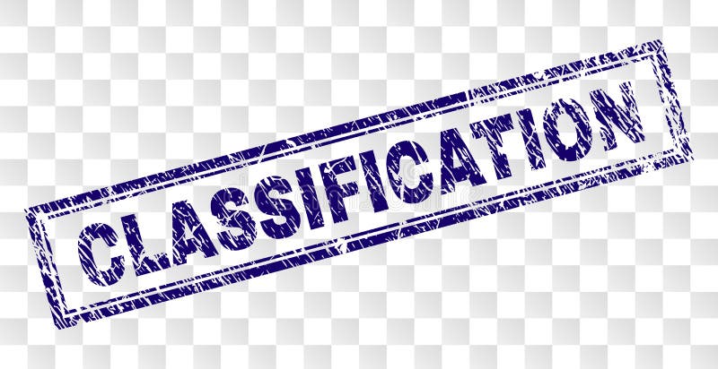 Classification Rubber Stamp Stock Vector - Illustration of ...