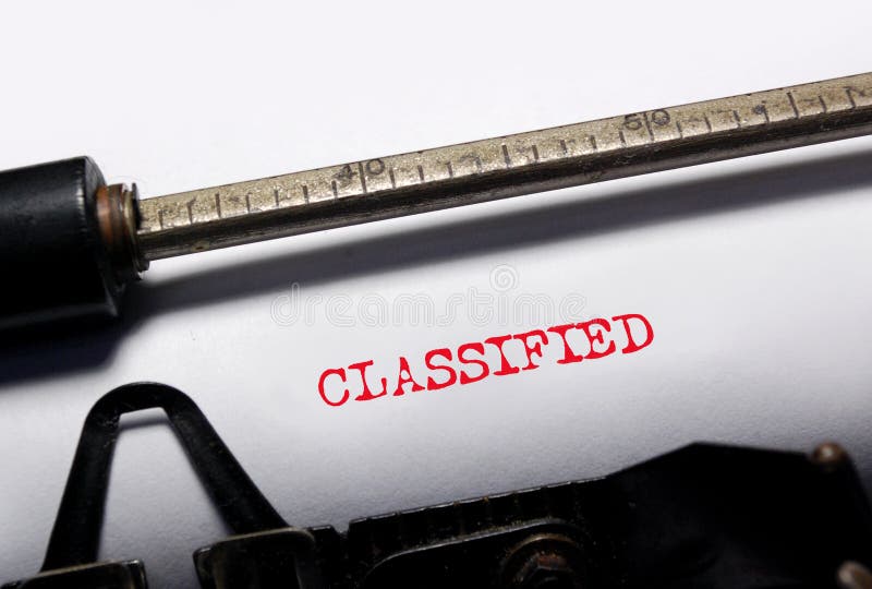 Classified stock photo. Image of written, word, information - 15884352