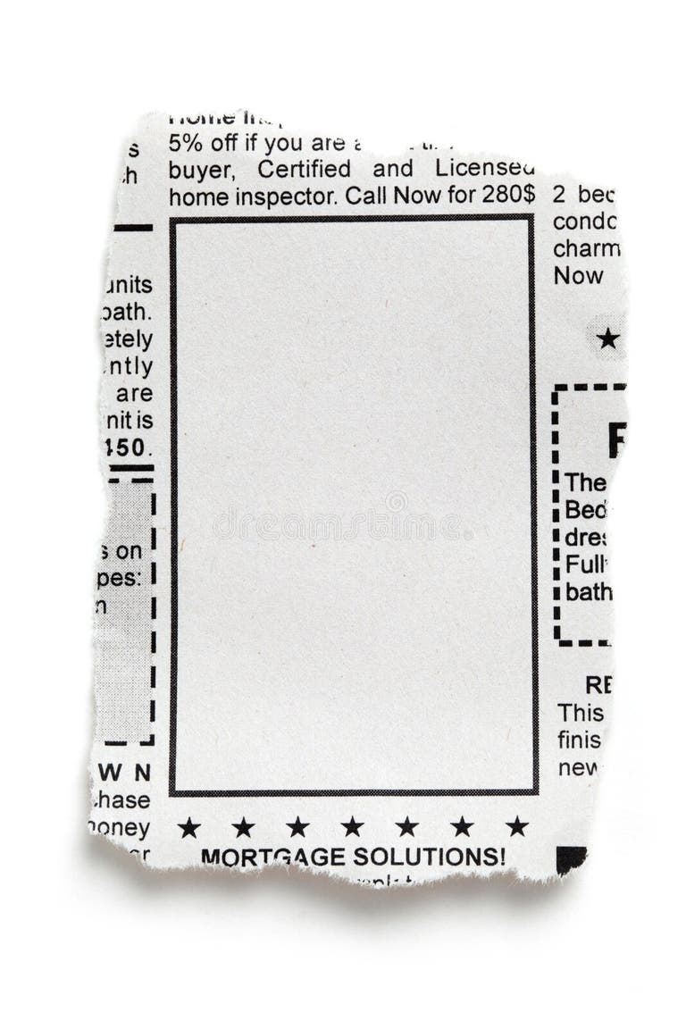 374 Newspaper Classified Background Stock Photos - Free & Royalty-Free ...