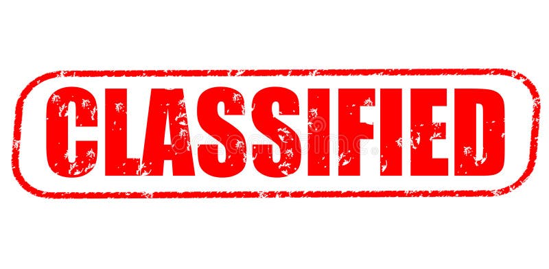 Classified black stamp stock illustration. Illustration of symbol ...