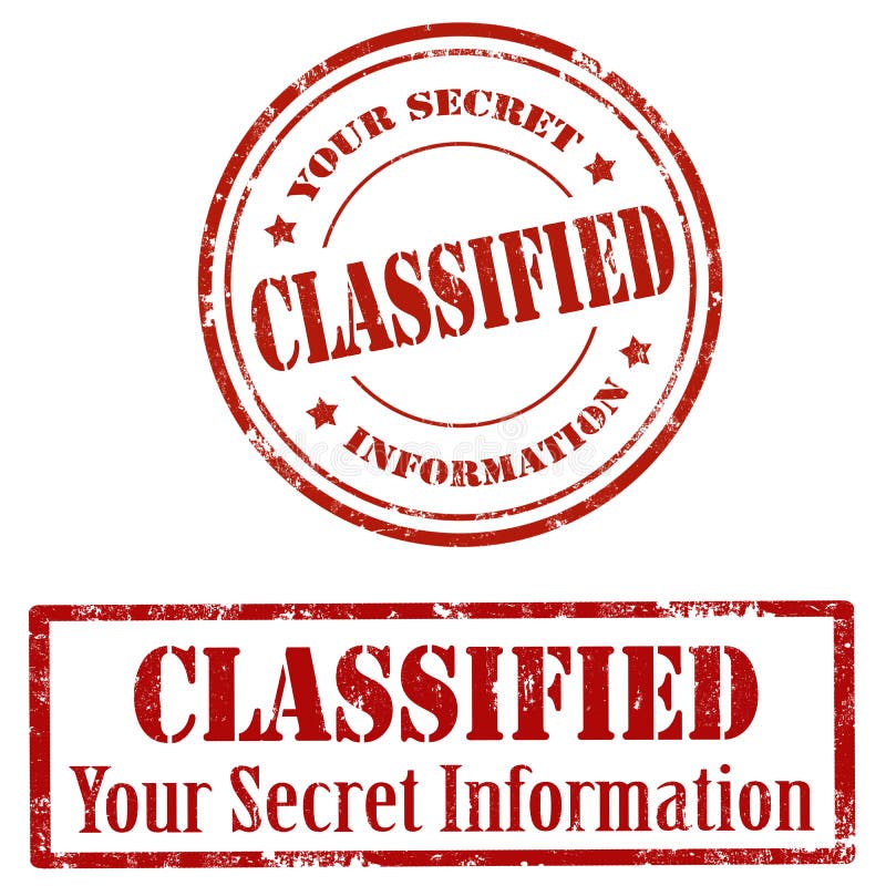 Classified-stamps stock vector. Illustration of confidential - 55695102