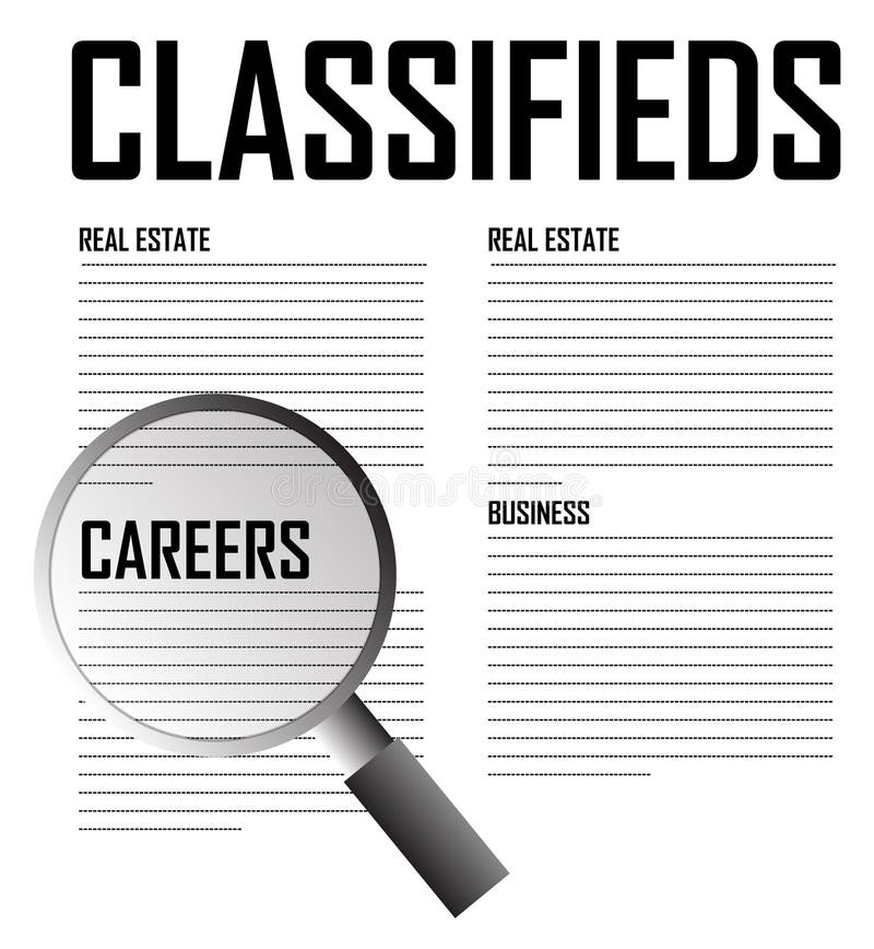 Classifieds Stock Illustrations – 784 Classifieds Stock Illustrations ...