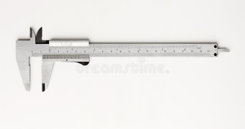 Classis isolatet callipers stock photo. Image of glitter - 66792954